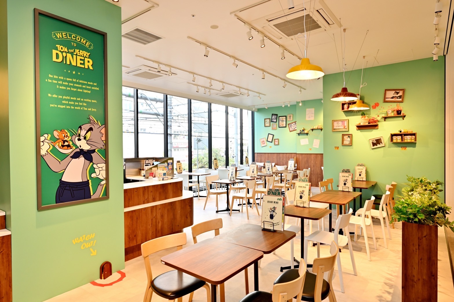 11月1日渋谷にオープン！「TOM and JERRY DINER」