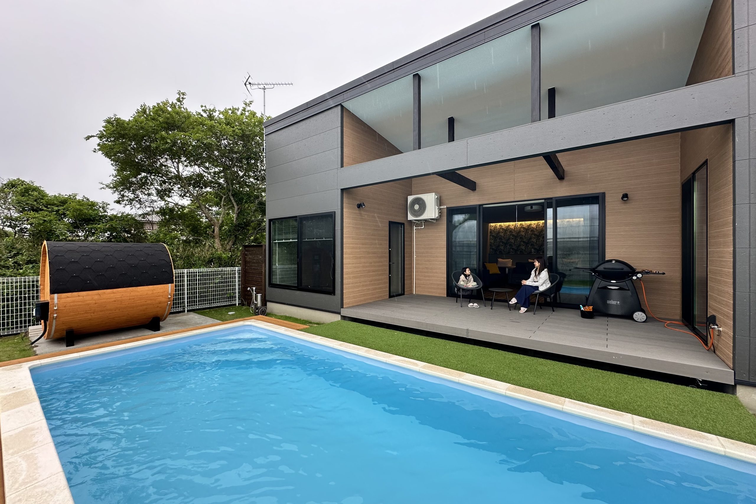 全棟プール付き！「プライベートヴィラAMIRU-アミル-千葉一宮」で優雅な連れステイ - LOVETABI Mama